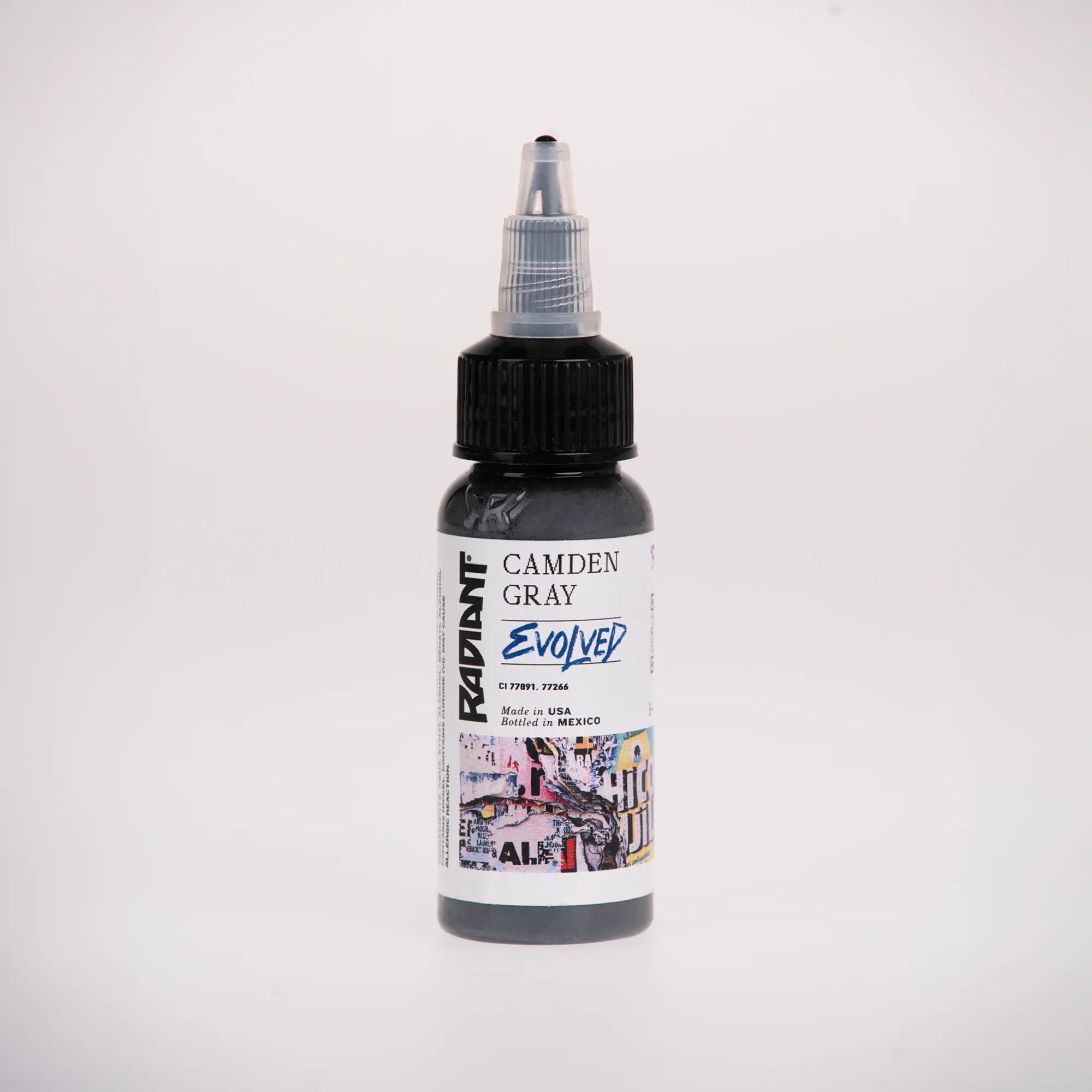 Radiant Colors Camden Gray 1oz - Versatile and neutral gray – Tattoox